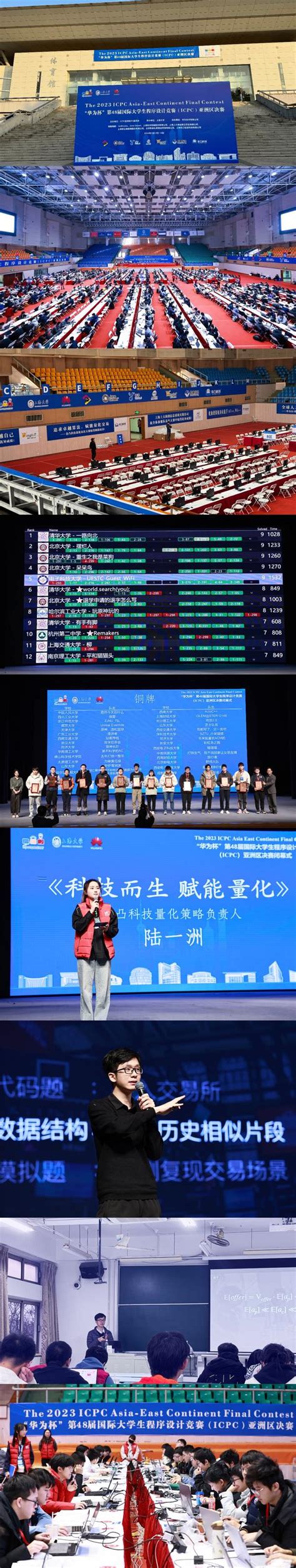 非凸科技 的想法 icpc亚洲区决赛 28支队伍获得金奖，56支队伍获得银奖，84支队伍获得铜奖。其中，清华大学“一路向北”队荣获冠军