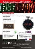 LEDI® & LEDICA® - Gorgy Timing - Catalogue PDF | Documentation | Brochure