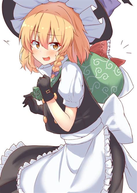 魔理沙ちゃん落书きむっく氏的东方project插画图片 Bobopic
