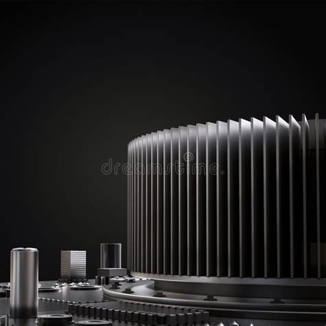 Processor Microchip Interconnected Receiving And Sending Information Concept Of Technology