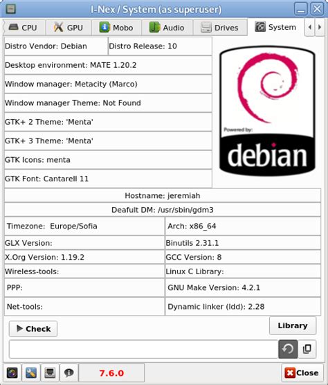 Getting Console And Graphical Hardware System Information On Linux With