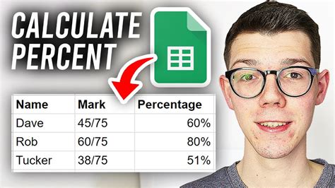 How To Calculate Percentages In Google Sheets Full Guide YouTube
