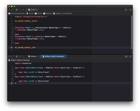 Swift Objective Cswift Friendly It