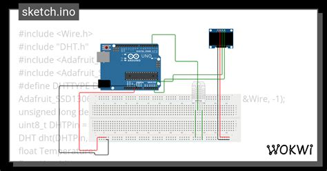Temperature And Humidity Sensor Wokwi Esp32 Stm32 Arduino Simulator