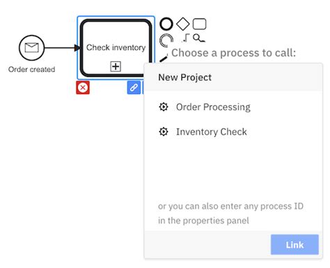 Call Activity Linking Camunda 8 Docs