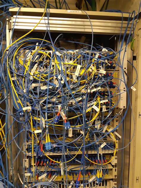 Wicked Bad Cable Fails Photos Cabling Installation And Maintenance