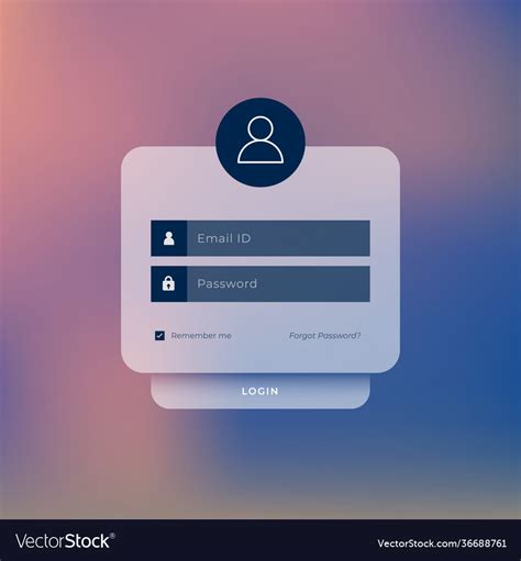 Login Page Layout Design Talk
