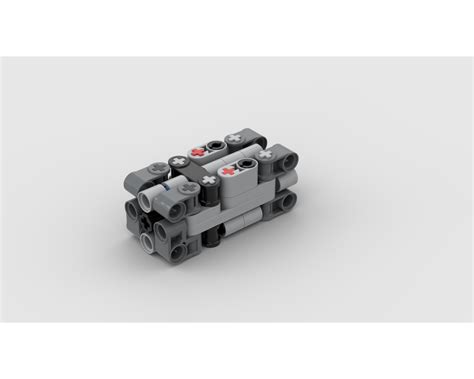 Lego Moc Fake Pseudo L Motor By Crazyborg Rebrickable Build With Lego