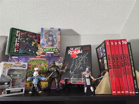 Starting To Set Up A Tmnt Collection Shelf This Is The Top R Tmnt