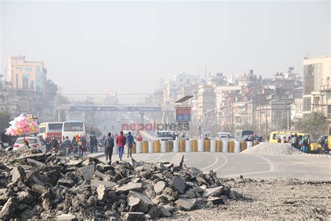 ग्वार्कोमा फ्लाइओभर निर्माणको काम सुरु तस्बिरहरू Nepal Press