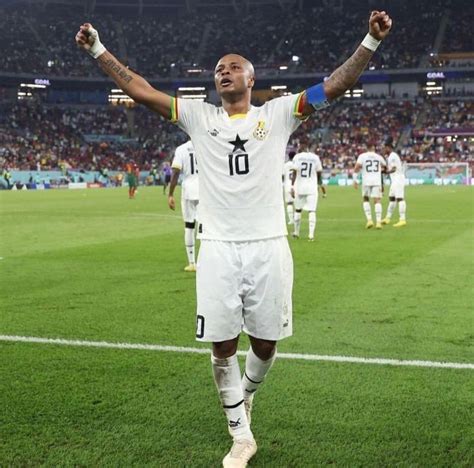 World Cup Giving Up Doesnt Exist In Our Dictionary Ghana Captain Andre Ayew Remains