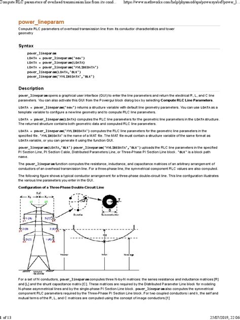 Compute Rlc Parameter Pdf Inductance Electrical Resistivity And Conductivity