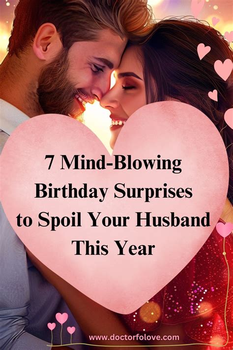 7 Epic Birthday Week Surprises Every Husband Wishes For Birthday