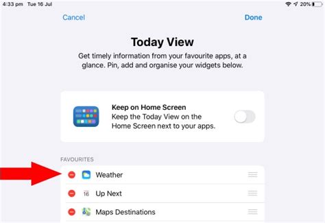 Fix Pinned Weather Widget Not Working On Ipad Ipados 17