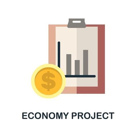 경제 프로젝트 아이콘 비즈니스 성장 컬렉션의 간단한 요소 웹 디자인 템플릿 Infographics 등을 위한 크리에이 티브 경제