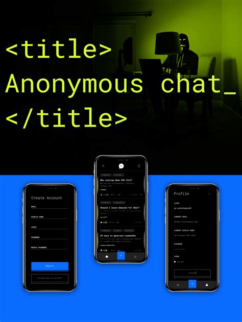 Havorka App Anonymous Chats For Developers On Behance