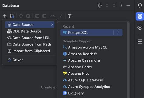 Work With SQL Cells DataSpell Documentation