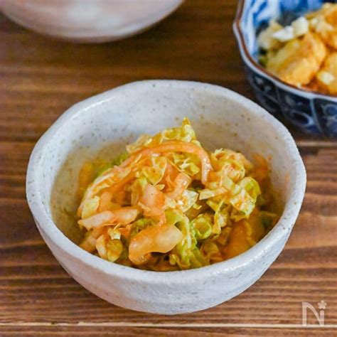 切って和えるだけ！白菜の即席キムチ風 レシピサイトnadia