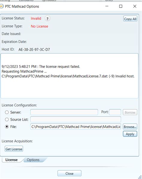 30 Day Trial Mathcad Does Not Work Ptc Community