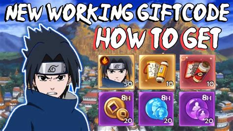 NEW WORKING GIFTCODE HOW TO GET S RANK SASUKE UCHIHA IN CHAOS AND
