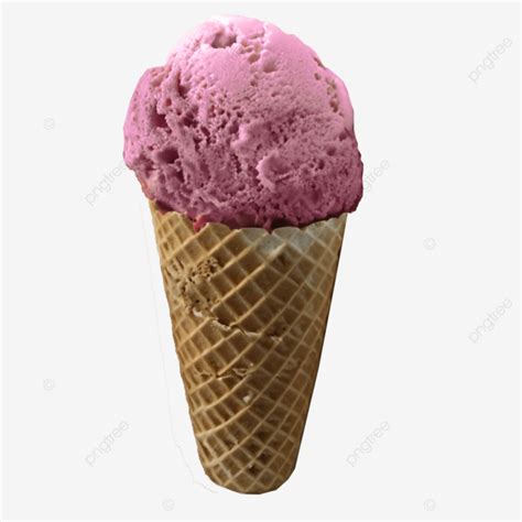 Strawberry Ice Cream Cone Strawberry Ice Strawberry Ice Cream Ice