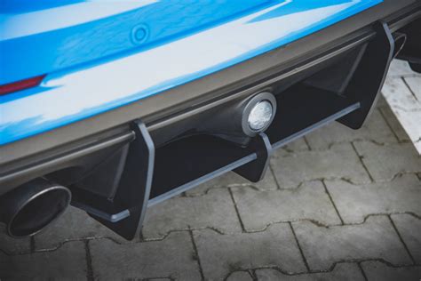 Ford Focus Mk3 Rs Rear Racing Durability Diffuser Maxton Design