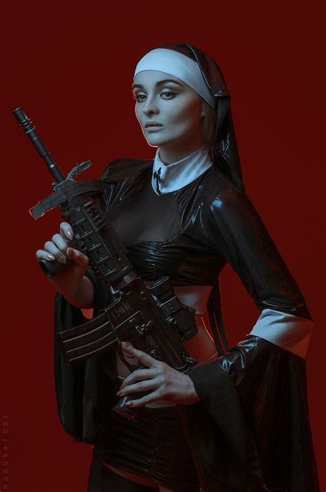 Nun 2 By Katssby On Deviantart Nuns Hot Nun Warrior Woman