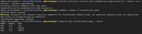 Backup For Gke Part 2 Backup And Restore Plan Global Cloud Platforms