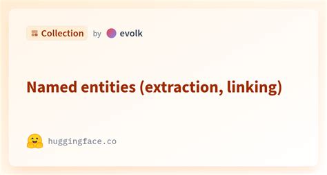 Named Entities Extraction Linking A Evolk Collection