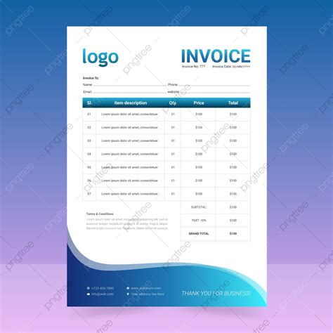 Modern Simple Delivery Services Invoice Template Template Download On