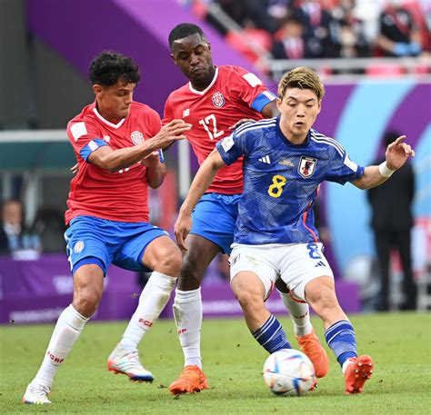 【w杯】森保ジャパン第2戦コスタリカに痛恨の敗戦 グループ突破は第3戦次第／ライブ速報詳細 カタール2022ライブ速報写真ニュース
