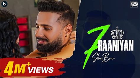 7 Raniya Official Video Shree Brar Punjabi Song 2024 Youtube