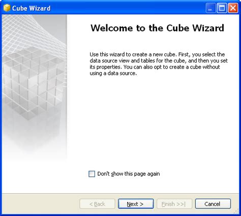 How To Create An Analysis Services Cube Alex Doves Programming Blog