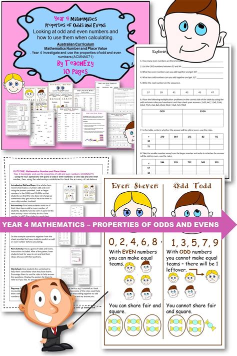 Properties Of Odds And Evens Looking At Odd And Even Numbers And How To Use Them When
