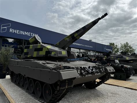 Skyranger 35 Turret On Swiss Leopard 2 Chassis R Tankporn