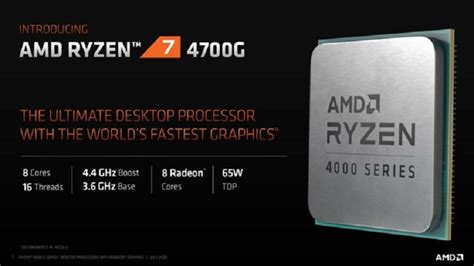 AMD tiết lộ bộ xử lý dòng Ryzen 4000G kết hợp đồ hoạ Radeon