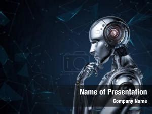 Robot Girl PowerPoint Templates Robot Girl PowerPoint Backgrounds