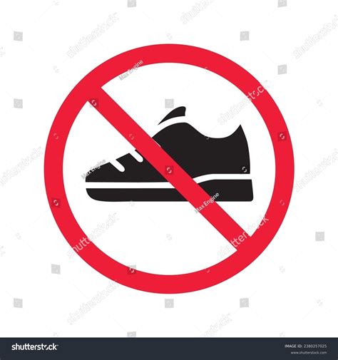 Forbidden Prohibited Warning Caution Attention Restriction Stock Vector