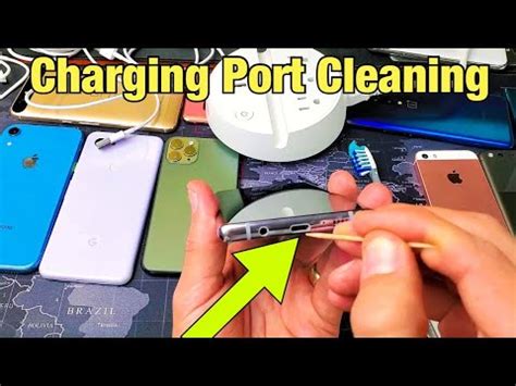 Android iOS Cómo limpiar el puerto USB del celular tutorial