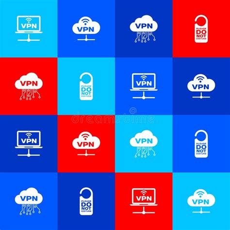 Set Vpn Computer Network Network Cloud Connection Cloud Interface And Please Do Not Disturb