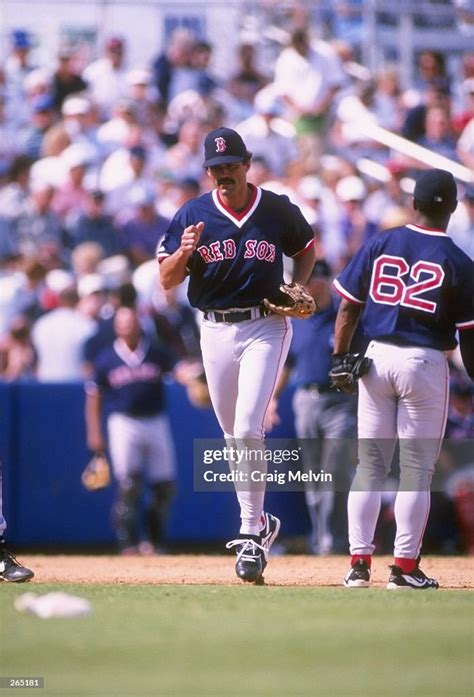 Pitcher Dennis Eckersley Of The Boston Red Sox In Action During A