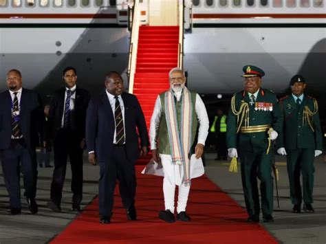 Pm Modi On A Visit To Papua New Guinea Ritz