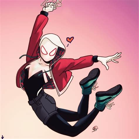 Recolor Gallery Spider Gwen Art Spider Gwen Marvel Spider Gwen