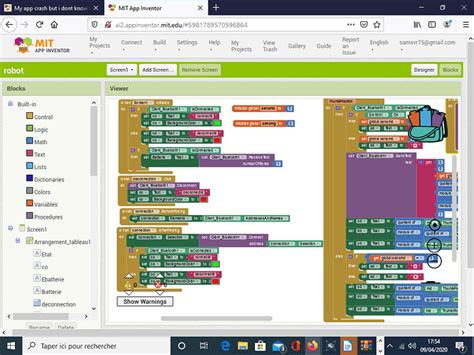 My App Crash But I Dont Know Why No Method Named Column Mit App