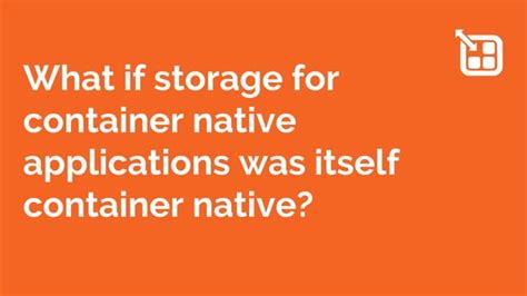 Containerized Storage For Containers Why What And How OpenEBS Works PPT