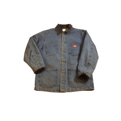 Dickies Vintage Dickies Collard Jean Bomber Jacket Blue Size Medium