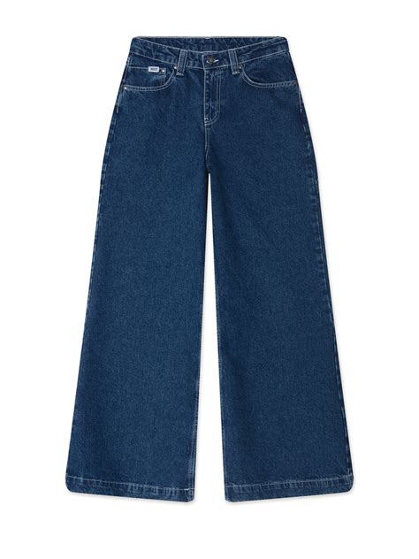 Женские Джинсы (Regular Fit) Sweeper Wide Leg Mid Blue – купить за 5 ...