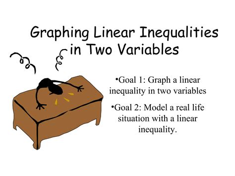 Graphing Inequalities In Two Variables PPT