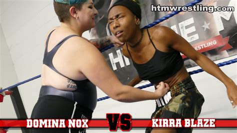 Hit The Mat Boxing And Wrestling Domina Nox Vs Kirra Blaze Belly