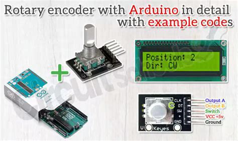 Rotary Encoder With Arduino In Detail With Exam